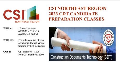 Syracuse Chapter of CSI - Public Announcements